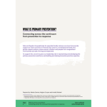 What is Primary Prevention? Connecting across the continuum from ...