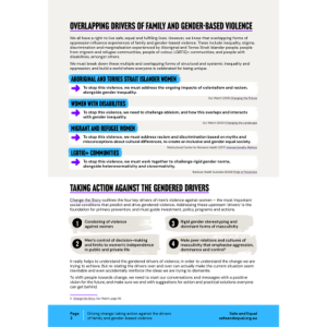 Driving Change | Safe and Equal