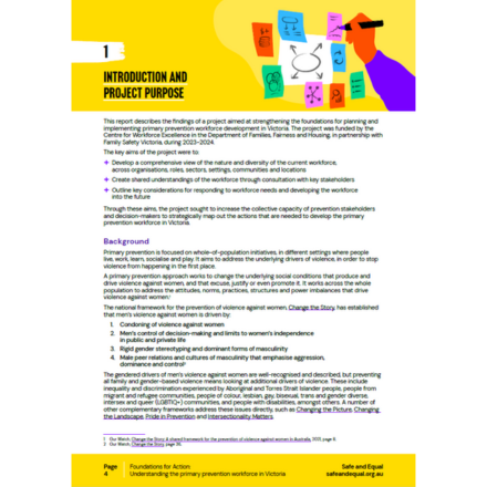 Foundations for Action: Understanding the primary prevention workforce ...