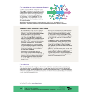 What is Primary Prevention? Connecting across the continuum from ...