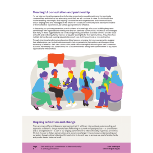 Intersectionality in Primary Prevention | Safe and Equal