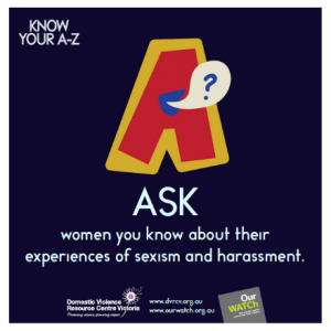 Know Your A-Z Poster | Safe and Equal