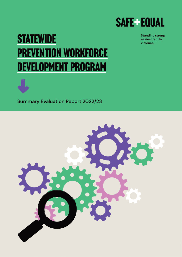 Statewide Prevention Workforce Development Program Summary Evaluation ...